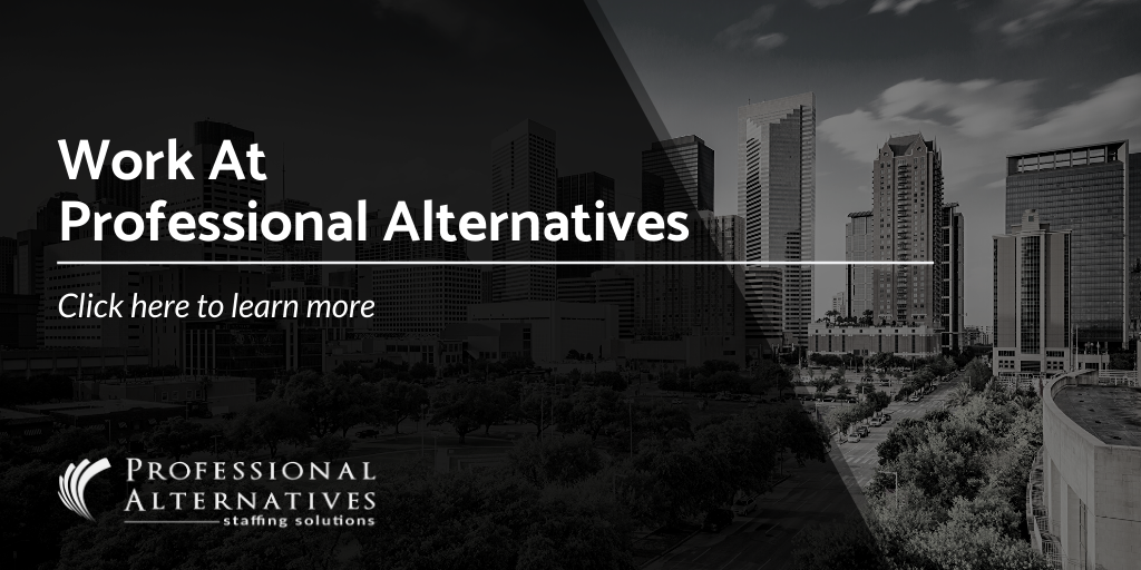 Work At Professional Alternatives | Professional Alternatives