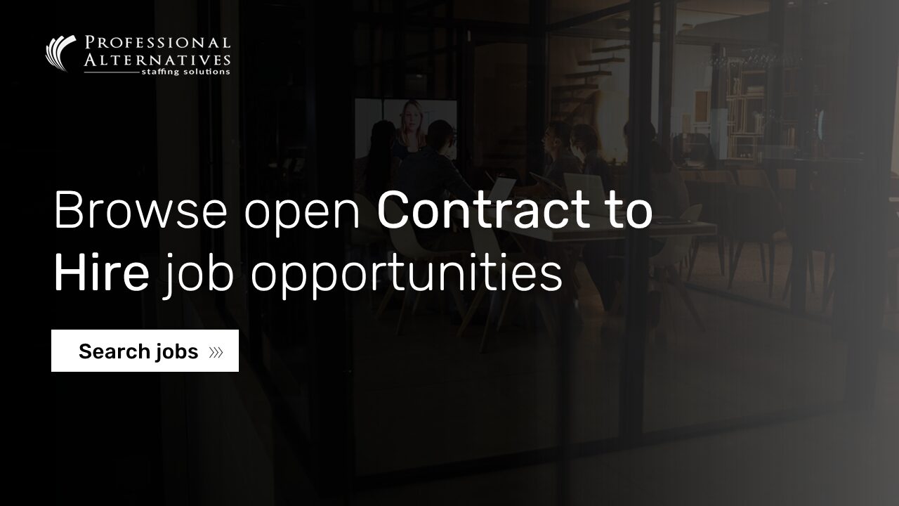 Search Open Jobs | Jobs Near Me | Professional Alternatives