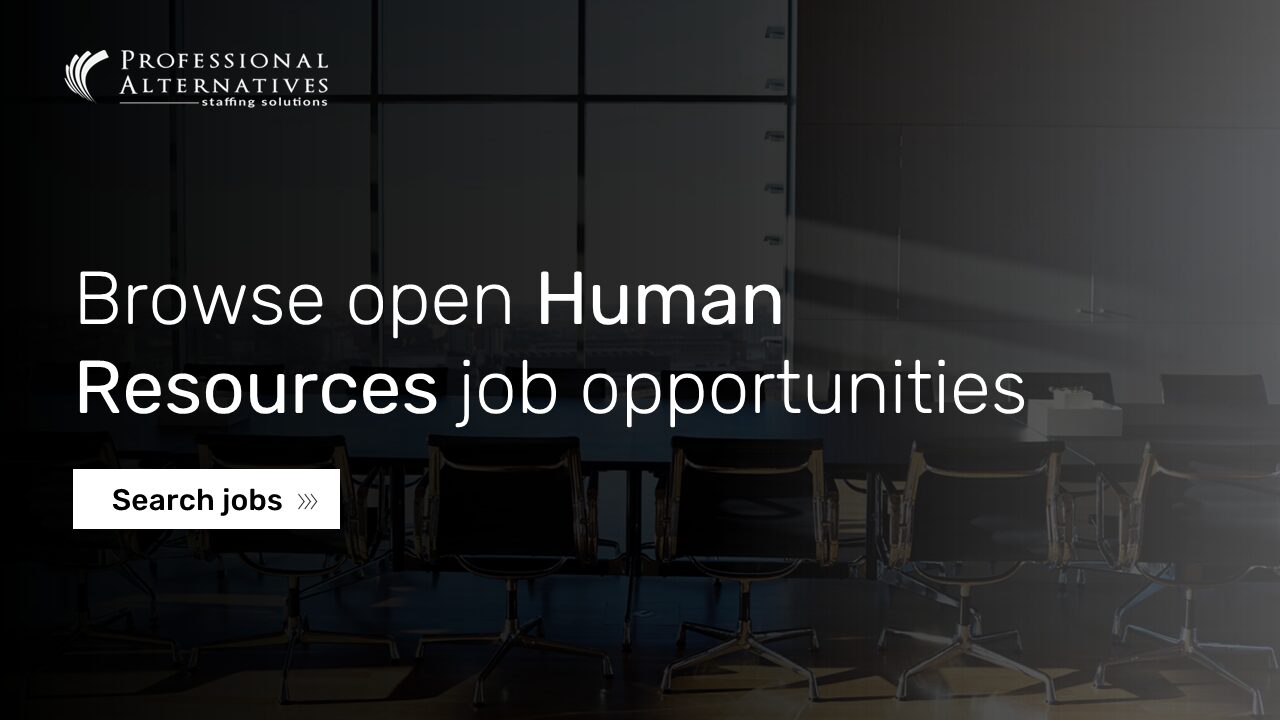 HR Jobs | Available Today | Professional Alternatives